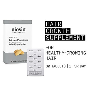 Nioxin Density Defend Hair Growth Supplements - For Hair Growth and Thickness, 30 Tablets, (Packaging May Vary)