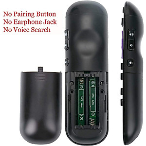 Universal Remote for ONN Roku TV Remote, Compatible with All ONN Roku TVs 4K UHD LCD Smart HDTV with Netflix Disney Hulu Vudu App Keys