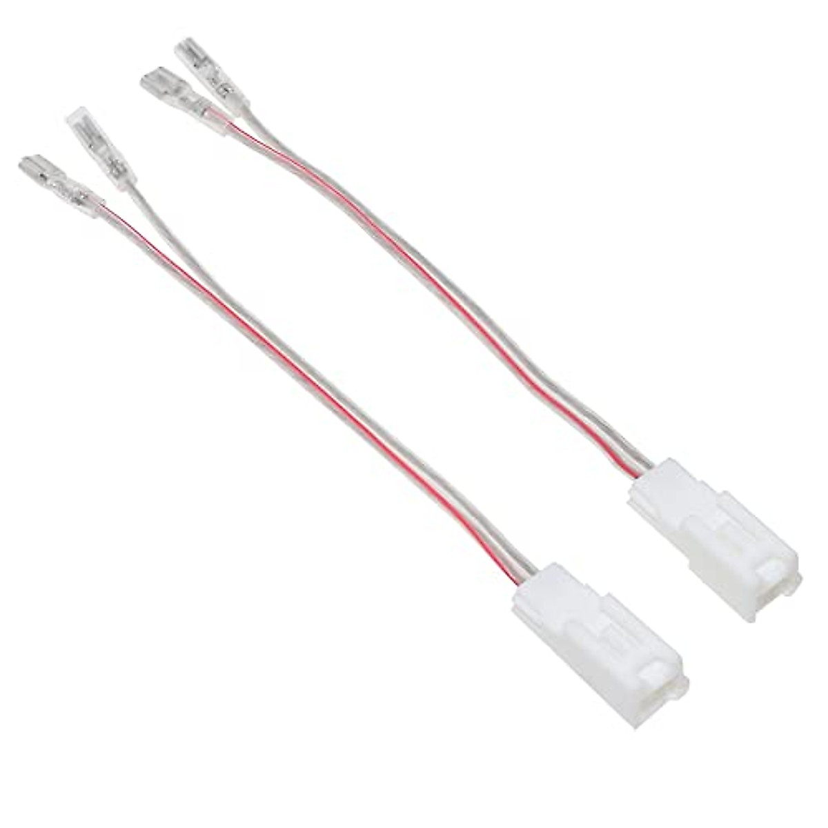 RED WOLF Front or Rear Door Speaker Wire Harness Connector Adapter for Toyota 2018-2022, Camry RAV4 Avalon, 2020 Tacoma Door Speakers, Lexus is CT 2011-2018 Dash Tweeter Only