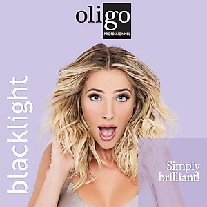 Oligo Professionnel - Blacklight Blue Shampoo & Conditioner for blondes - Sulfate-Free - Vegan - Eliminate brassy tones - Refresh Faded Highlights - Argan oil - Hydrating Formula - 8.5oz DUO BUNDLE