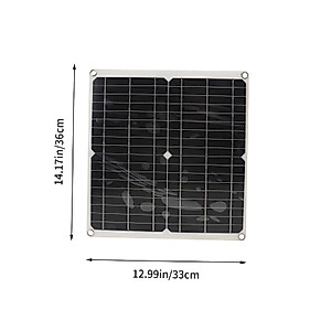 1 Set Solar Panel Controller Set Solar Panel with Controller Crystal Silicon Solar Cell Panel car Chargers Battery for car crystalline Solar Panel Mono Solar Panel Solar Charger v5