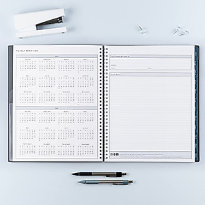 Blue Sky 2023 Weekly and Monthly Planner, January - December, 8.5" x 11", Flexible Cover, Wirebound, Passages (142073)