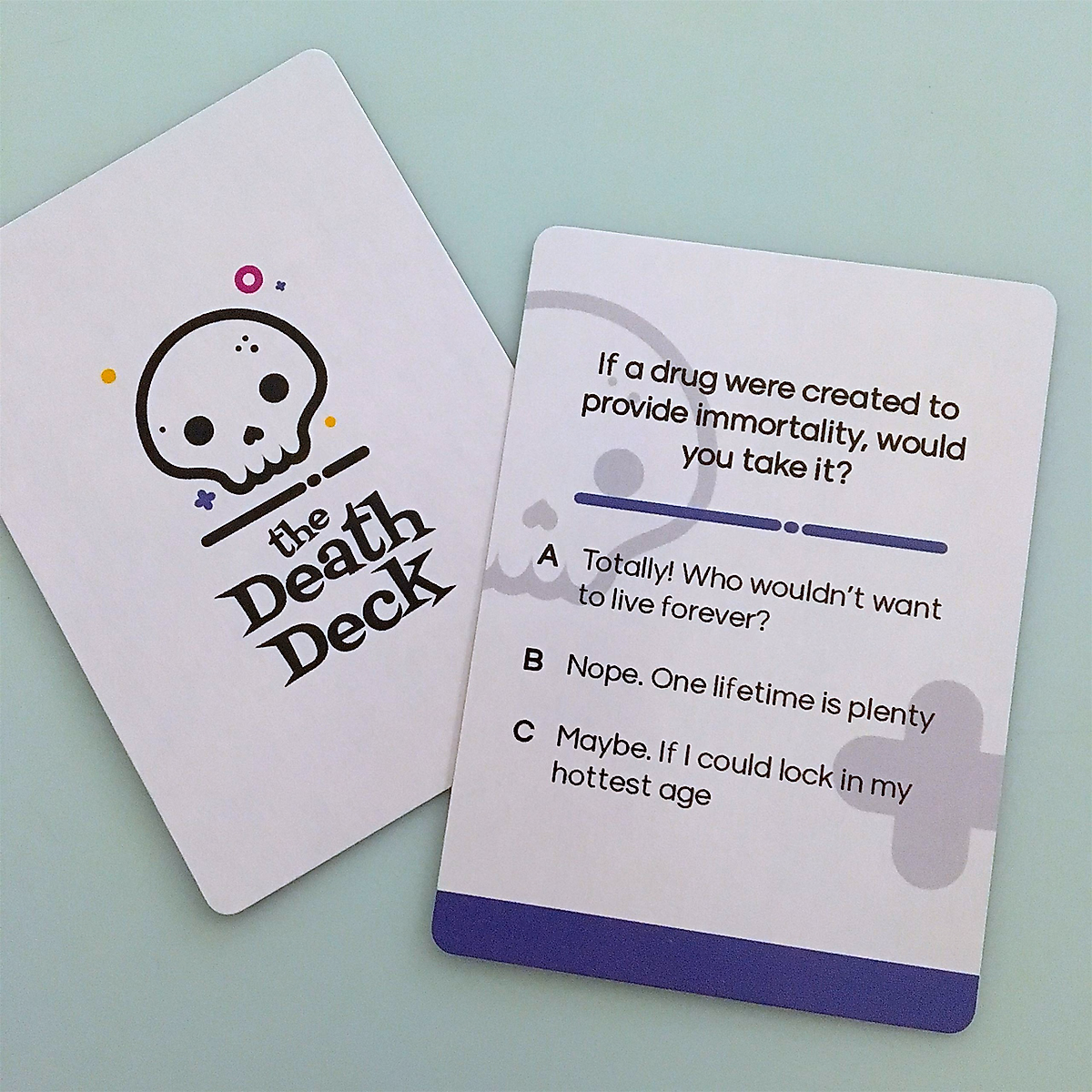 The Death Deck - A Lively Game of Surprising Conversations