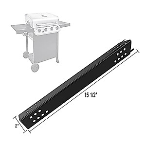 BMMXBI 463343819 463344116 Grill Parts Kit Replacement for Charbroil Advantage 463280019 G3610003W1 G4328M00W1 Performance Grills 463280219 463280419 Heat Plate Shield Burner Tube