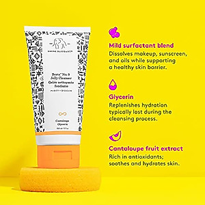 Drunk Elephant Beste No. 9 Jelly Cleanser - Gentle Face Wash and Makeup Remover for All Skin Types (150 mL / 5 Fl Oz)