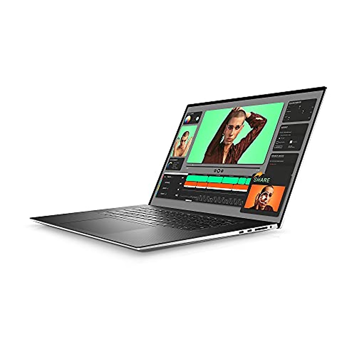 Dell XPS 17 9710 Touchscreen Laptop, 17 inch UHD+ Display - Intel Core i9-11900H, 32GB DDR4 RAM, 1TB SSD, NVIDIA GeForce RTX 3060 6GB GDDR6, Windows 10 Pro - Platinum Silver