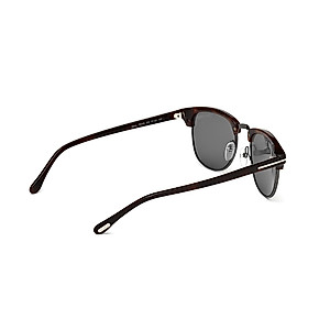 Sunglasses Tom Ford FT 0248 Henry 52A Gunmetal, Dark Havana/Smoke Lenses