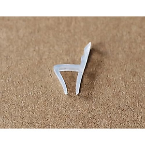 hokmly 120 Inch 10 Ft (Feet) Soft Shower Doors Sweep to Stop Leaks,Glass Door Seal Strip, Shower Silicone Seal Strip