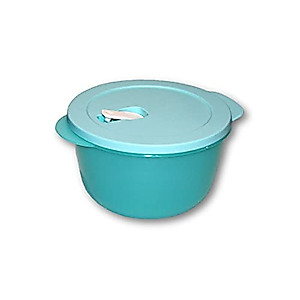 Tupperware (1) Crystalwave Microwave Container 8.5 Cups Blue