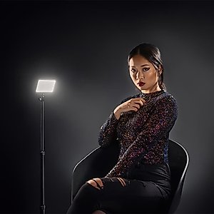 Elgato Key Light Mini – Rechargeable Vlogging Light, Wi-Fi Control Brightness – Color Temp, Perfect for Streaming, Gaming, Video Conferencing, Easy-use App: PC/Mac/iPhone/Android, Black (Renewed)