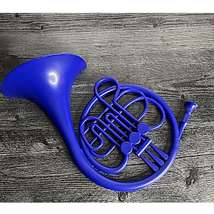 Blue French Horn/HIMYM/Prop Replica/Proposal Prop/Pop Culture Reference (16 in Wall Hanging)
