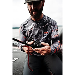 13 FISHING - Inception G2 Baitcast Reel - 7.3:1 Gear Ratio - Left Hand Retrieve (Fresh) - ING2-7.3-LH, Black