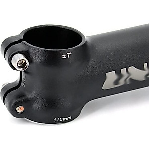 ZECHAO Ultralight Bike Stem,60/70/80/90/100/110/120/130mm Handlebar Stem 7 Degree Mountain Road Bike Stem 25.4mm Mountain Bike Stem Bike Stem (Color : Black, Size : 25.4x130mm)