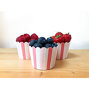 Talking Tables Kids Party Pink Treat Tubs Cups, Pack of 20, Height 15cm, 6",