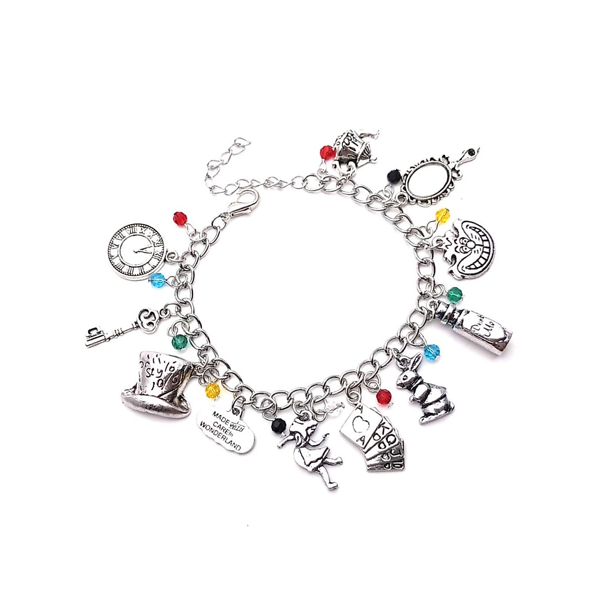 AYJBDGR Universe of Fandoms TV Movies Show Jewelry Anime Cartoons Charm Bracelet Gifts for Women