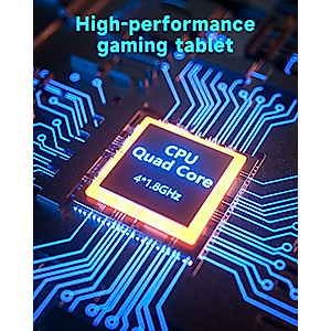 10 inch Android 11.0 Tablet, 4GB RAM+64GB ROM+512GB Expandable Computer Tablets PC, IPS Screen, 2+8MP Dual Camera, WiFi, BT, Google Certified