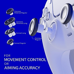 HEXGAMING ULTIMATE Wireless Controller Compatible with ps5-4 Back Buttons, Mouse-Click Triggers, Interchangeable Thumbsticks - Clown Hahaha