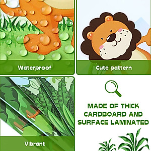 Jungle Safari Birthday Decorations Jungle Theme Popcorn Boxes Animal Popcorn Treat Boxes Popcorn Containers Jungle Theme Party Decoration Supplies Animal Party Baby Shower Favors Set of 24