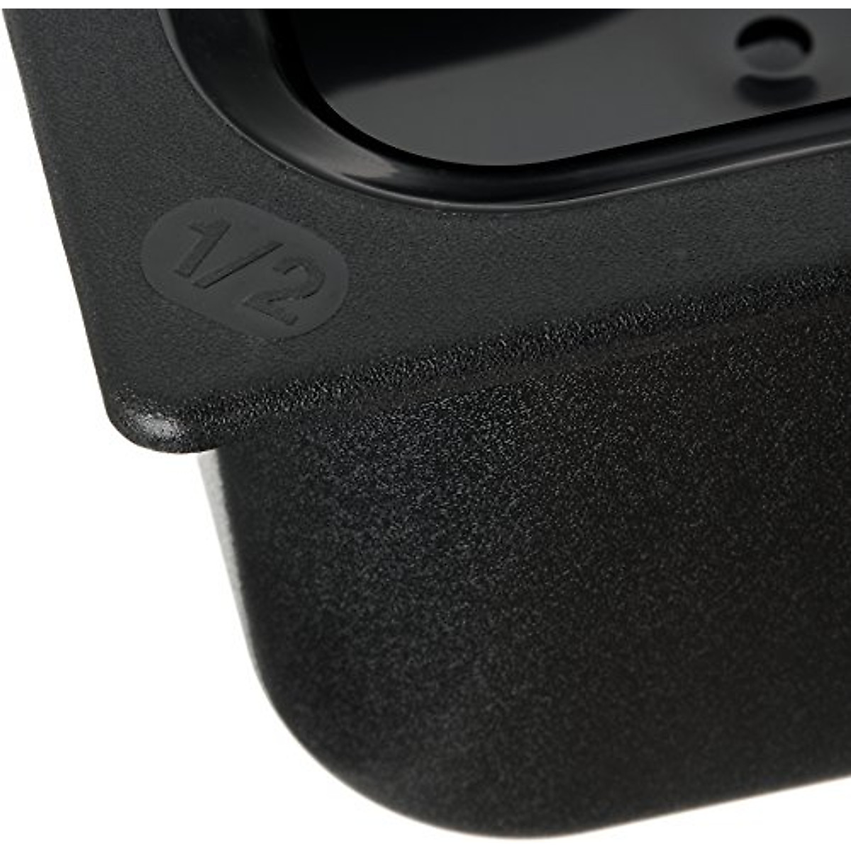 Carlisle FoodService Products CM110103 Coldmaster Insulated Food Pan, 1/2 Size, 6 quart, Black