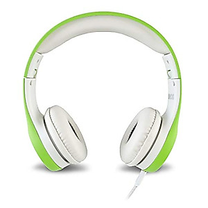 Nenos Kids Headphones Children’s Headphones for Kids Toddler Headphones Limited Volume (Green)