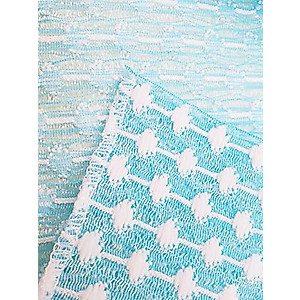 OliviaTree Exfoliating Bath Cloth/Towel, Extra Long (38") 2pcs, Washcloth for Body,