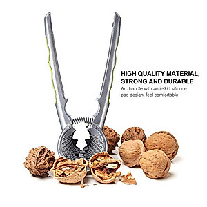 Cabilock Nut Cracker Hazelnut Walnut Shell Pecan Opener Nutcracker Seafood Crab Tongs Crackers Walnut Pine Sheller Kitchen Tool