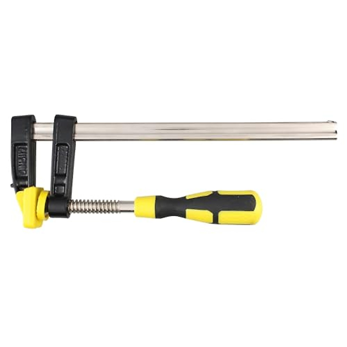 SURTEK Bar Clamp - 8" F-Clamp with Ergonomic Handle & Push-Button Adjustment - 107116