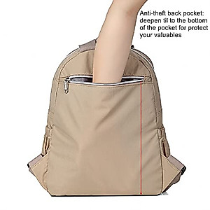 SAVERRY Lightweight Small Hiking Daypack Nylon Mini Backpack for Women and Girls Outdoor Travel