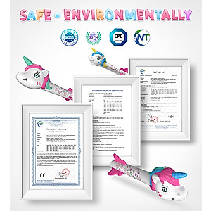 Huge Wave Unicorn Rocket Launcher for Kids, Stomping Launch up Toys, Birthday Gifts for Girls Ages 2 3 4 5 6 7 8 Years Old,Outdoor Toys