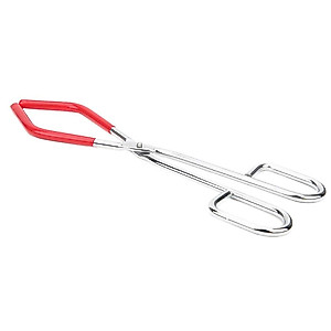 2 PCS Laboratory Cup Beaker Clip Pliers Tool Steel Flask Beaker Clip Chemical Beaker Tongs Teaching Instrument, Chemistry Clamp Accessory for Laboratory High Polished Degree