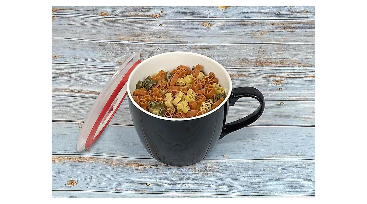 BOWLLER 30oz Bowl with Lid - Perfect for Soup & More