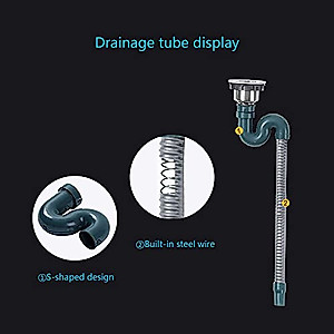 Free Standing Commercial Sink Thickened Portable Single Bowl Stainless Steel Hand Washing Sink Suitable for Outdoor Indoor Garage Kitchen Laundry (50 X 50 X 80cm)