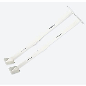 RoomForLife- Drawer Dividers Set of 2 - Dual Adjustable Straight Plastic Dividers fo drawers - Home Organization