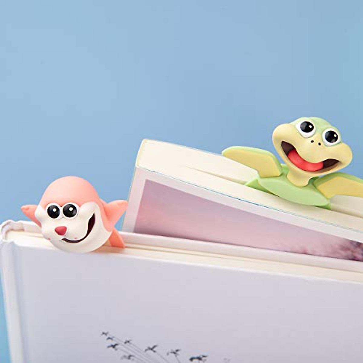 Book Mark, Wacky Bookmarks, 3D Funny Book Mark, Bookmarks for Kids, Book Lovers, Boys and Girl (Sea Seal)