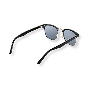 EVEE Classic Half Frame Polarized Semi-Rimless Sunglasses (NEERD)