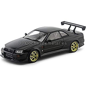 Greenlight 19030 1999 Nissan Skyline GT-R (R34), Black