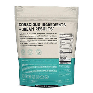 Live Conscious Beyond Greens Concentrated Superfood Powder & Organic Pea Protein Powder - Vanilla Dream Flavor | Immune System Boost & Gut Health + Metabolism & Muscle Support
