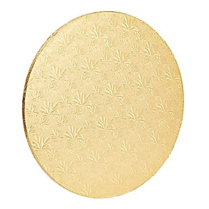 2 Piece Gold Wedding Cake Stand with Rhinestones and 16 Inch Cake Drum for Birthday and Banquets