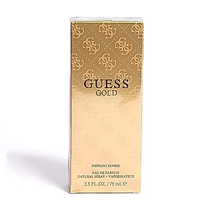 Guess Gold Women/Femme Eau de Parfum Perfume Spray For Women, 2.5 Fl. Oz.