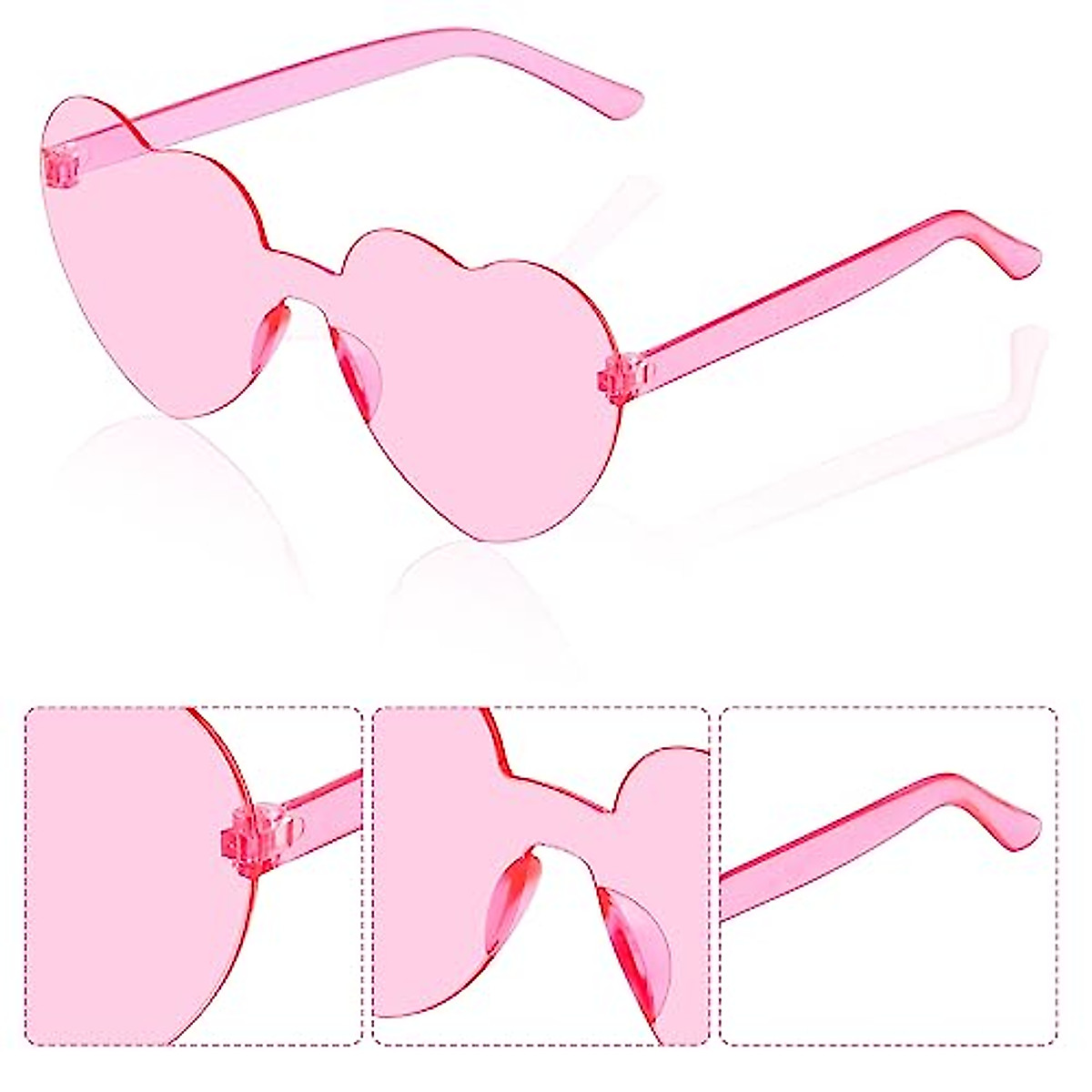 Bskifnn Metallic Shorts for Girls Sparkly Hot Dance Pants with Heart Shape Sunglasses (as1, Age, 6_Years, 7_Years, Sliver)