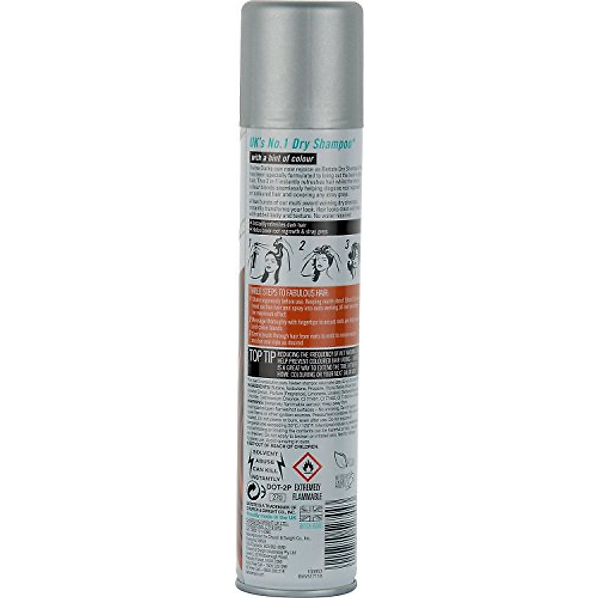Batiste, Dry Shampoo, Beautiful Brunette, 6.73 fl. oz.
