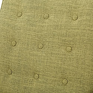 Christopher Knight Home Mervynn Mid-Century Modern Fabric Recliner, polyester, Muted Green / Dark Espresso