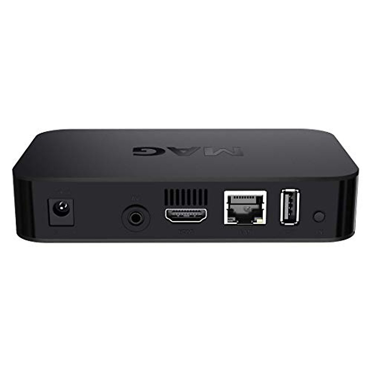 Infomir MAG420w1 Set-Top Box 4K HEVC Support 512 Mb RAM, 512 Mb NAND, USB × 2 pcs. (3.0, 2.0), Built-in Wi-Fi, Linux OS, HDMI and RCA outputs