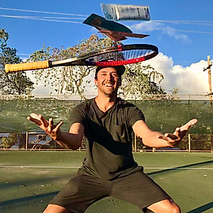 Alien Pros Tennis Racket Grip Tape (6 Grips) – Precut and Dry Feel Tennis Grip – Designer Tennis Overgrip Grip Tape Tennis Racket – Wrap Your Racquet for High Performance (6 Grips, Beats)