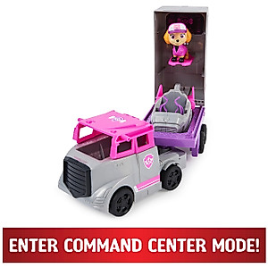 PAW Patrol, Big Truck Pup’s Skye Transforming Toy Trucks with Collectible Action Figure, Kids Toys for Ages 3 and up