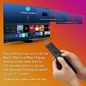 BN59-01312A Smart TV Voice Remote,for Samsung-TV-Remote,Compatible for All Samsung with Voice Function Smart Curved Frame QLED LED LCD 8K 4K TVs