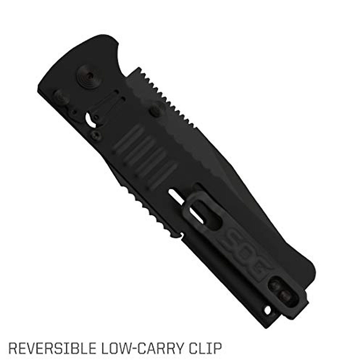 SOG Folding Knife SlimJim Slim Pocket Knife Black