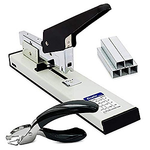Onotio Heavy Duty 100 Sheet High Capacity Office Desk Stapler with 1000 Box Staples