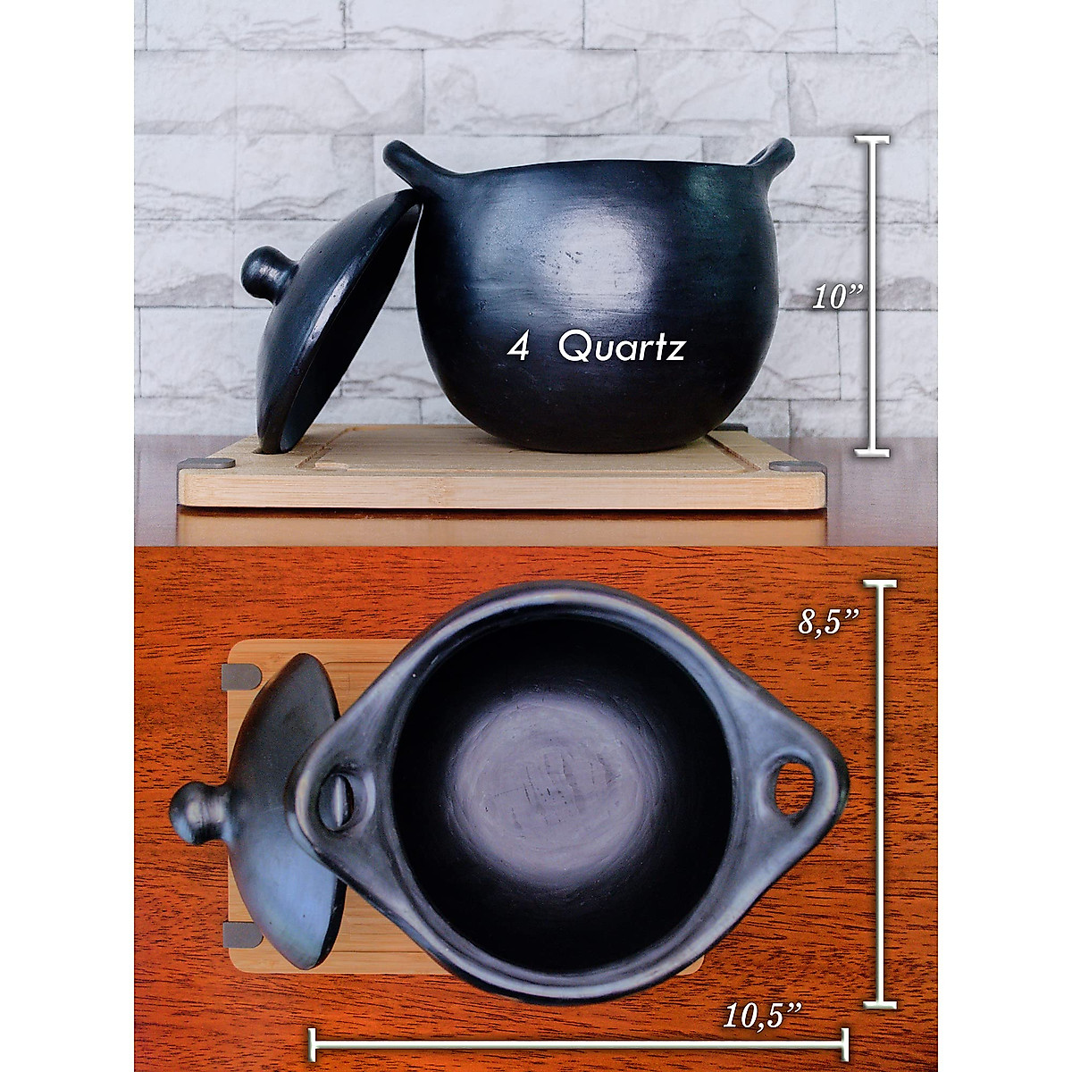 Macondo Ancient Pot - Rounded Soup Pot (4 Quarts)