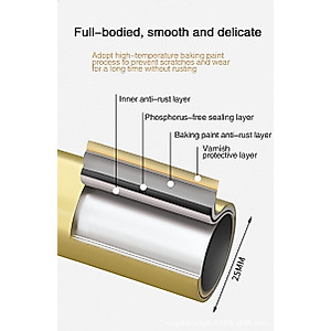 Gold Clothing Rack, Metal Coat Racks Clothes Rack with Natural Marble Base and Hamper, Clothes Racks for Hanging Clothes Skirts, Shirts, Sweaters Jackets